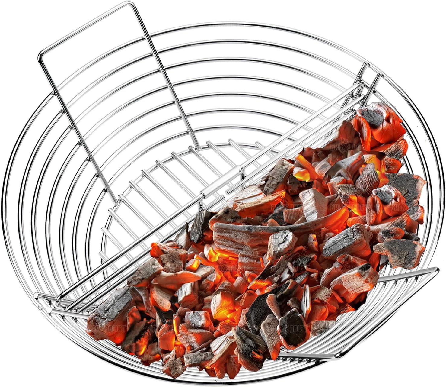 Classic Joe Charcoal Basket, Lump Ash Basket Fits Big Green Egg Grill ...