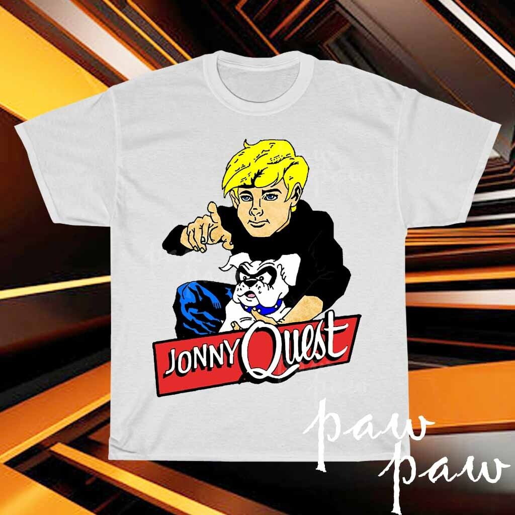 Classic Jonny Quest Logo Men's T-Shirt Logo T-Shirt Funny Size S to 5XL ...