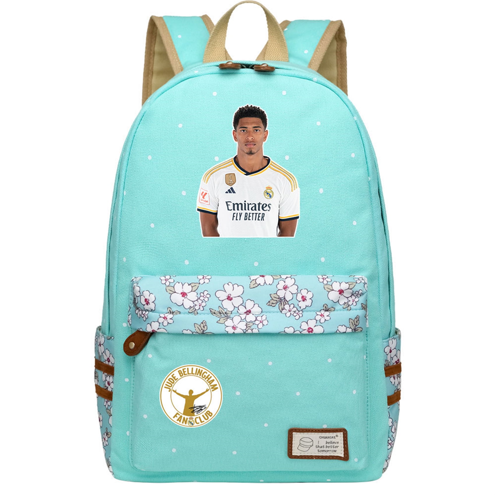 Classic Jude Bellingham Backpack Novelty Student Book Bag Durable Sport ...