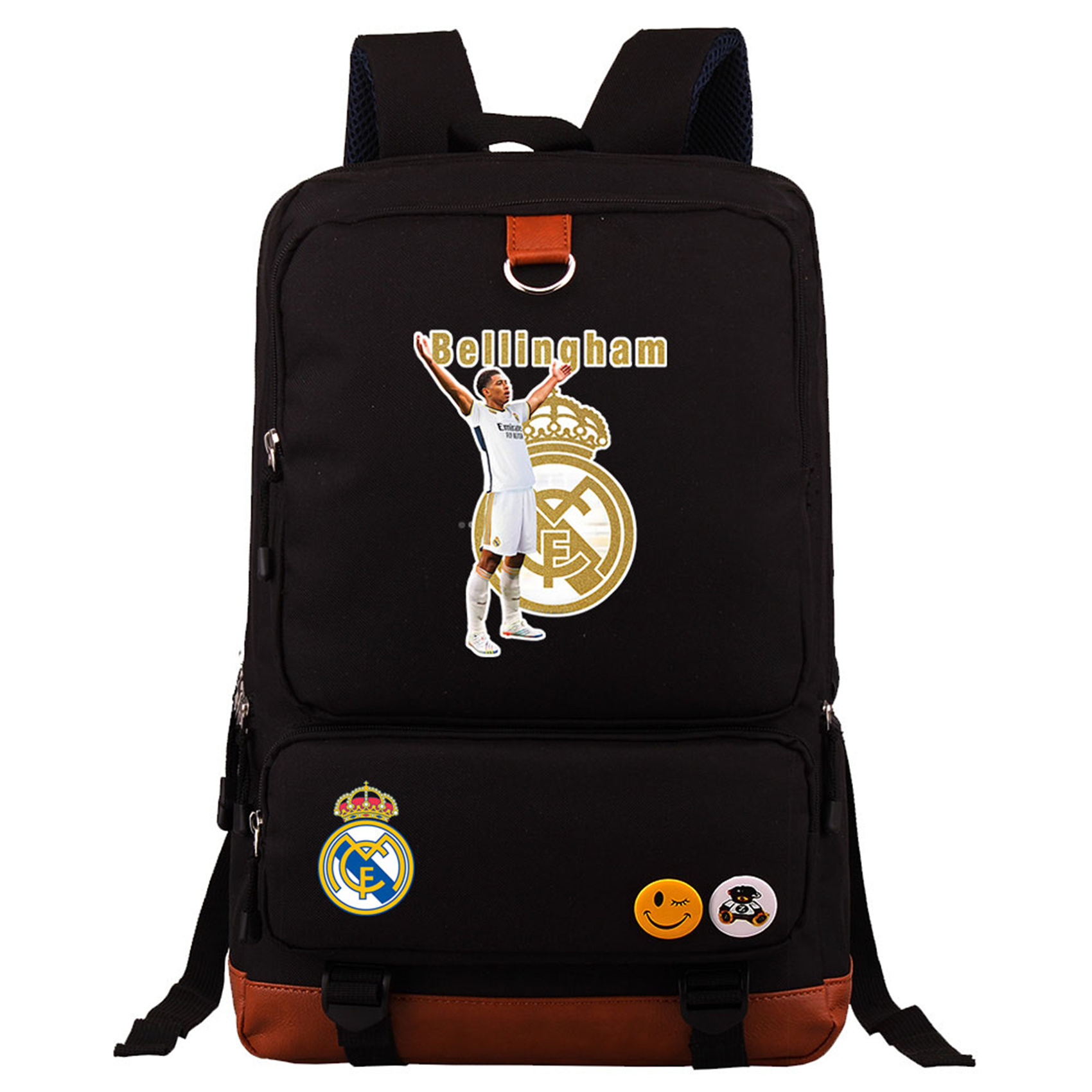 Classic Jude Bellingham Graphic Backpack Lightweight Laptop Knapsack ...