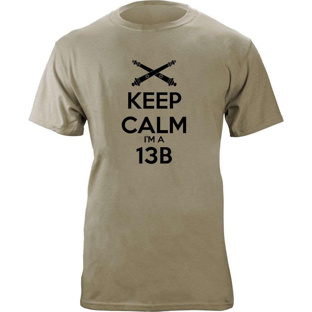 Classic Keep Calm I'm a 13B Army MOS T-Shirt - Walmart.com