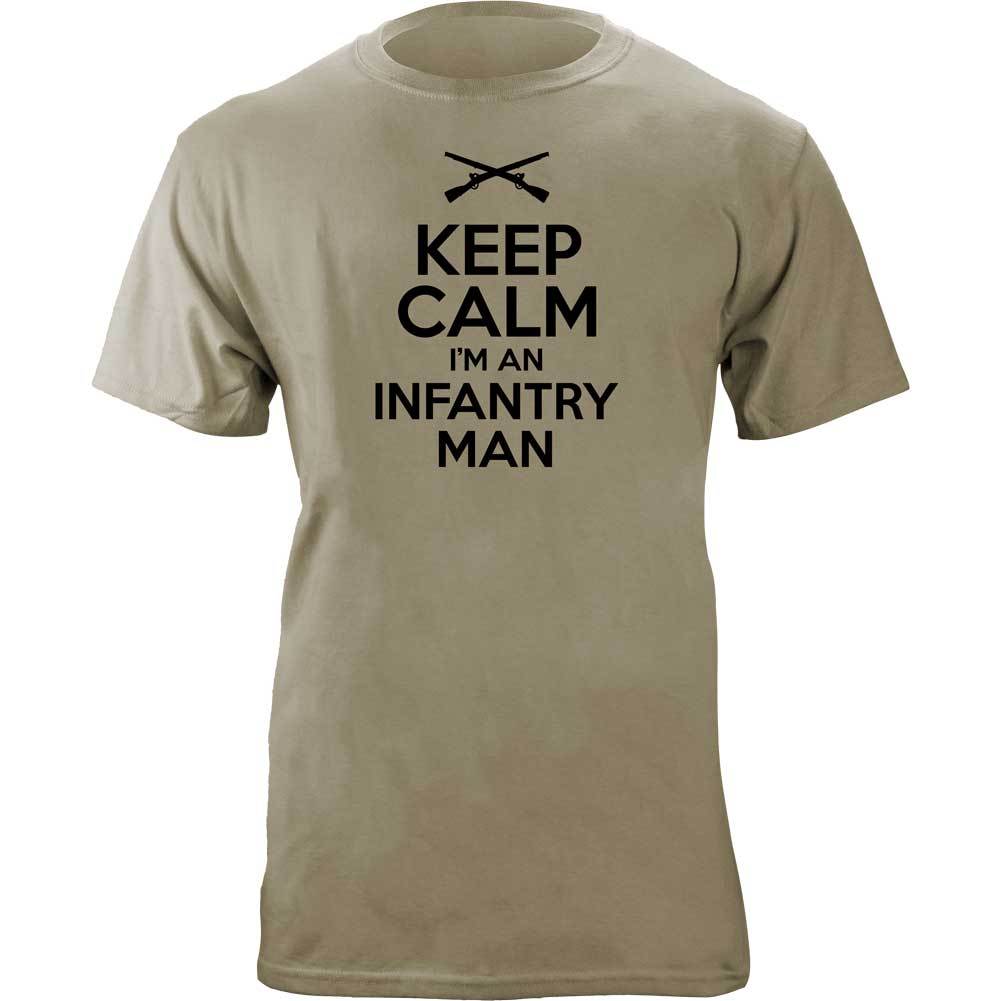 Classic Keep Calm I'm an Infantryman T-Shirt - Walmart.com
