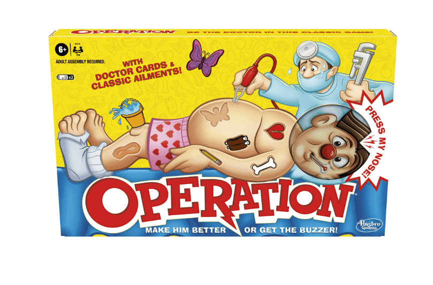 , Classic Kids & Family Favorite Strategy Game with 12 Plastic Ailments ...