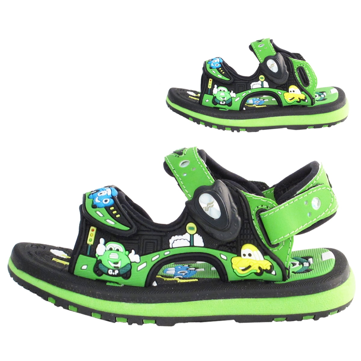 Classic Kids Sandals for Girls: SNAP LOCK Closue, Waterproof, Slip ...