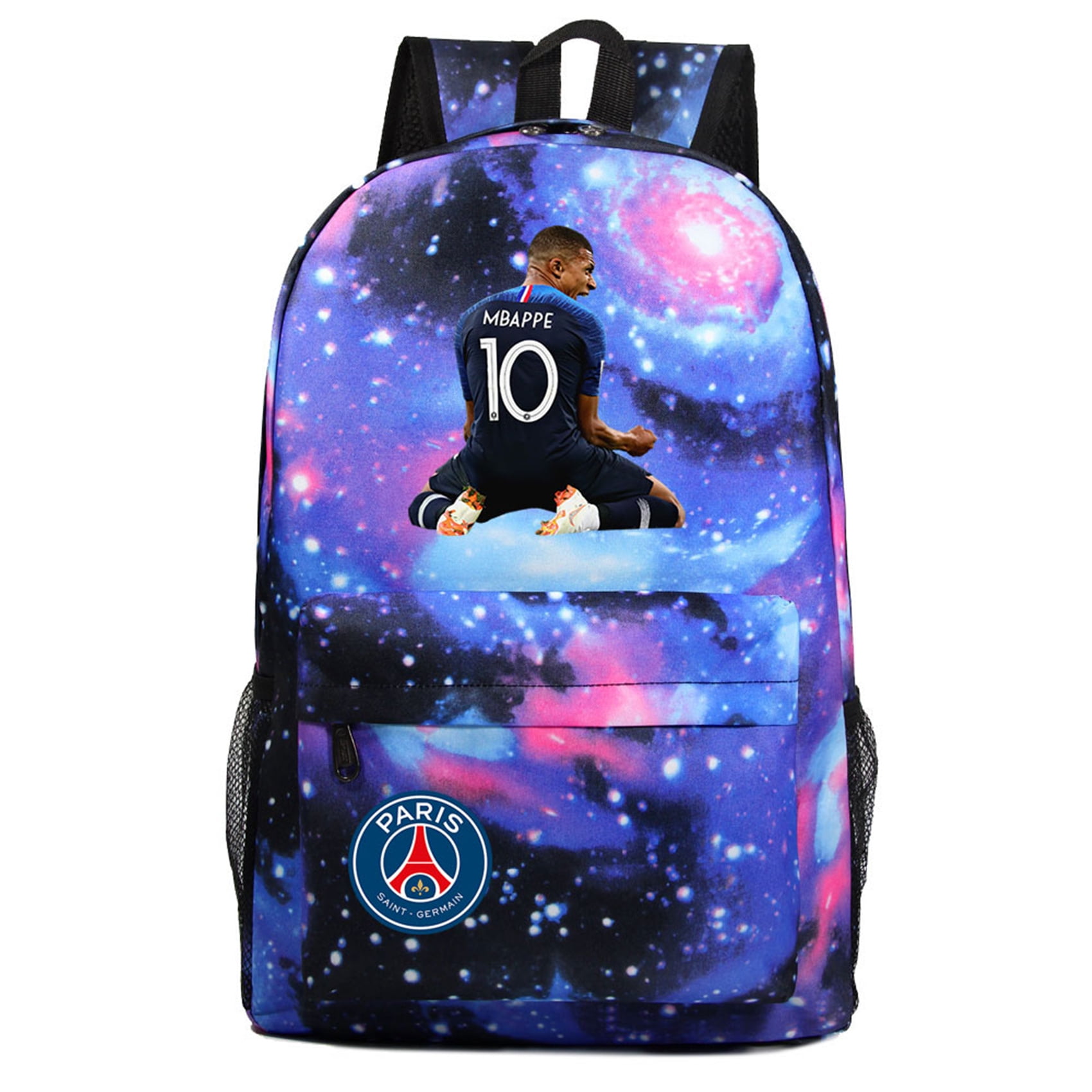 Classic Kylian Mbappe Backpack Teens Waterproof Sport Knapsack Casual ...