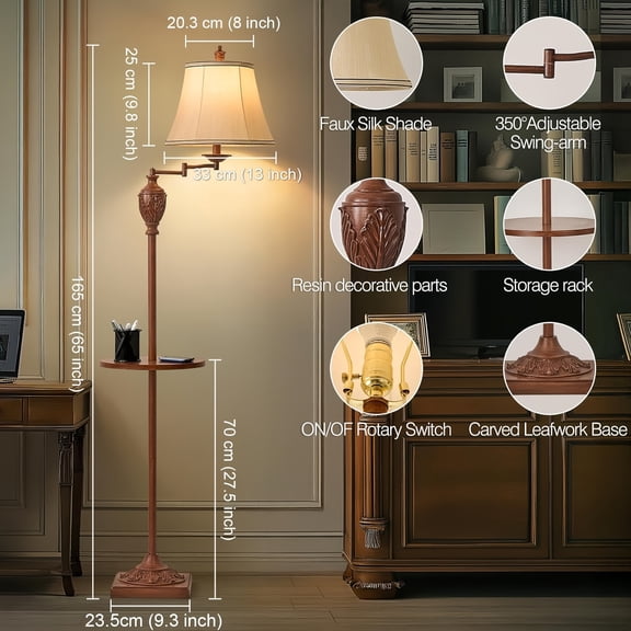 Swing Arm Floor Lamps