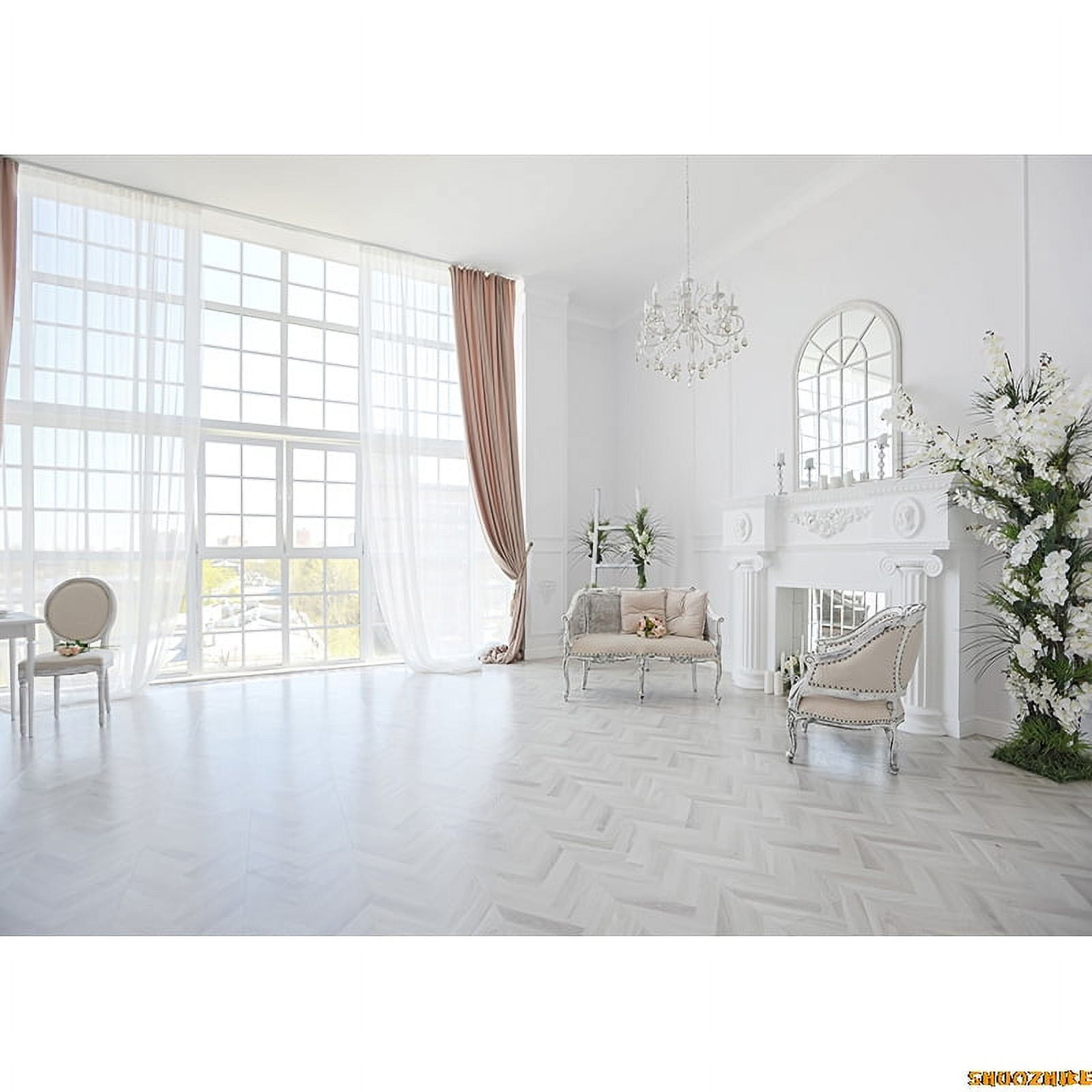 Classic Lady Chapel Empty Room Photography Backdrops Props ration ...