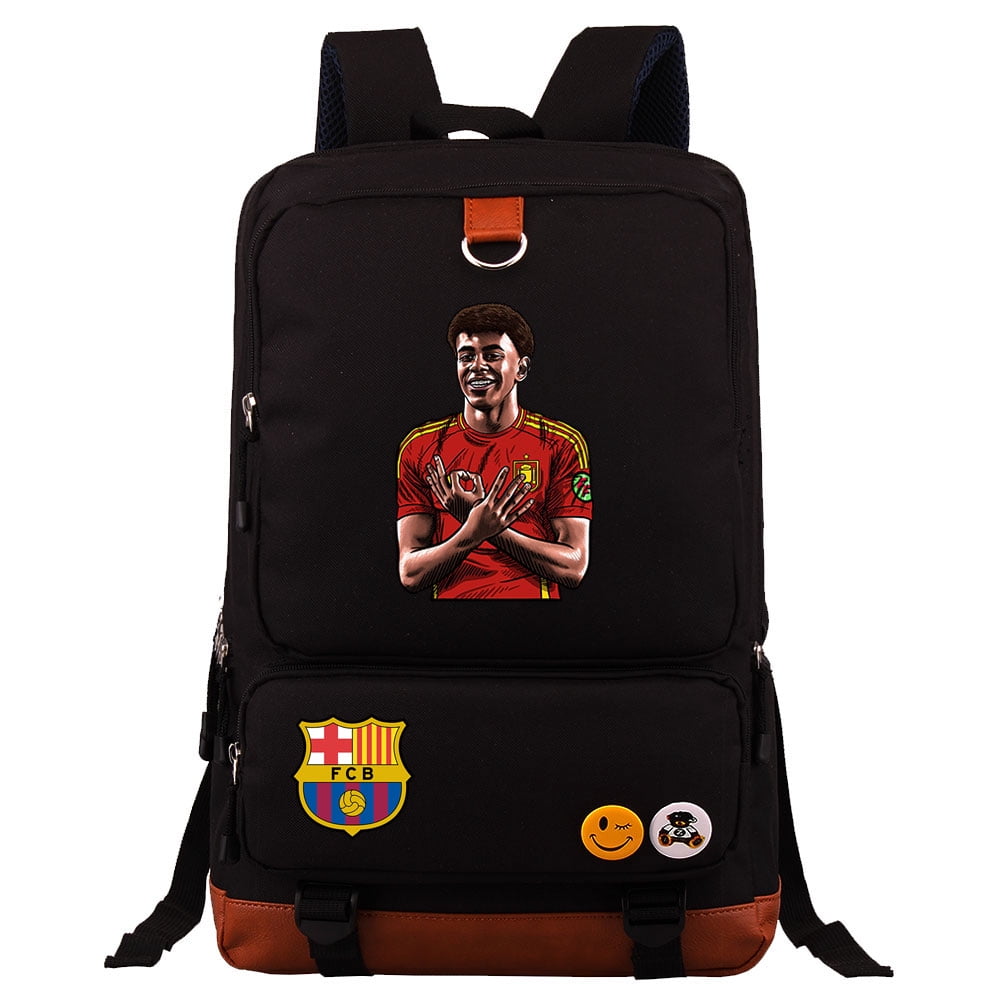 Classic Lamine Yamal Backpack Teen Lightweight Outdoor Knapsack Hiking ...