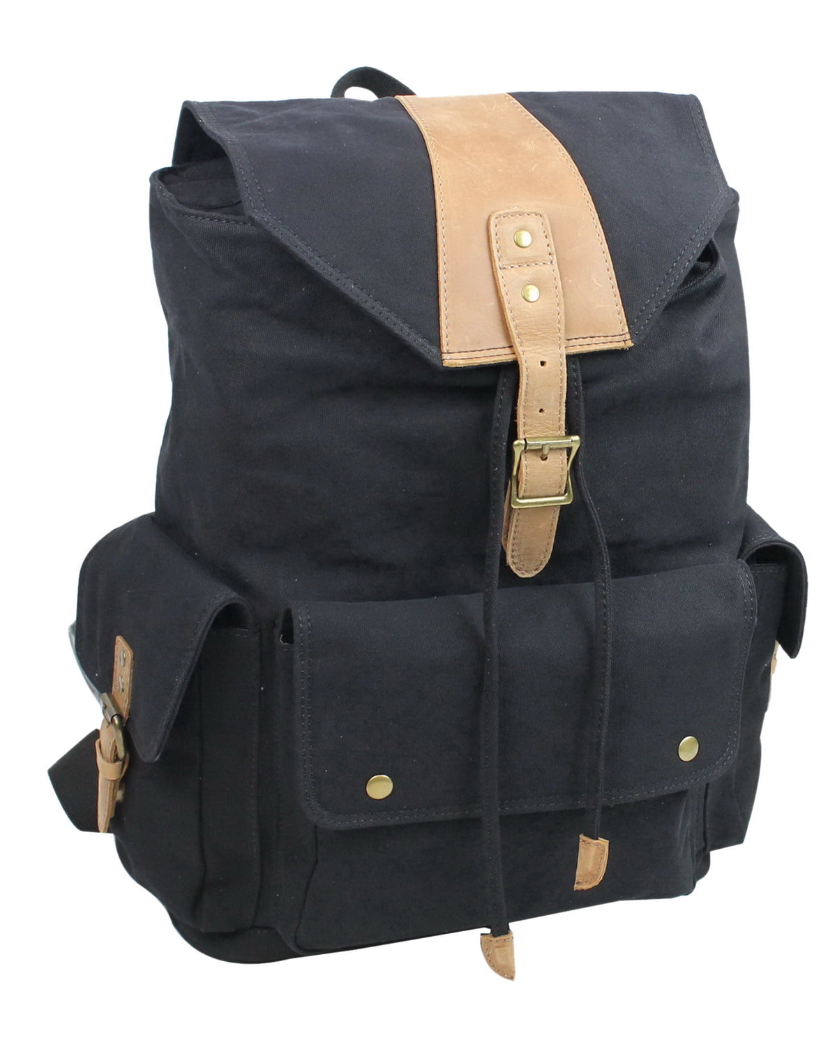 Classic Large Canvas Backpack CK09.BLK - Walmart.com