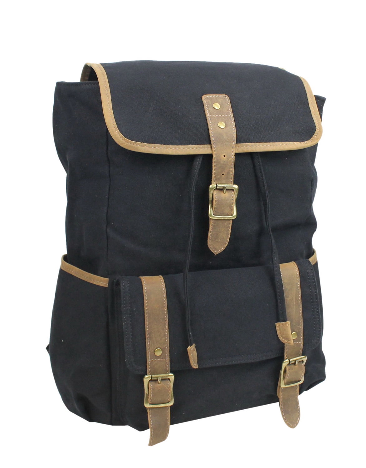 Classic Large Canvas Backpack CK12.BLK - Walmart.com