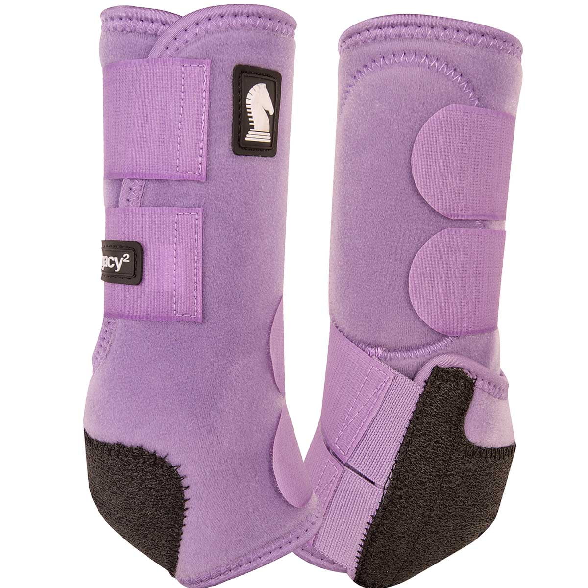 Classic Equine Legacy 2 Front Boots, Lavender, Large - Walmart.com