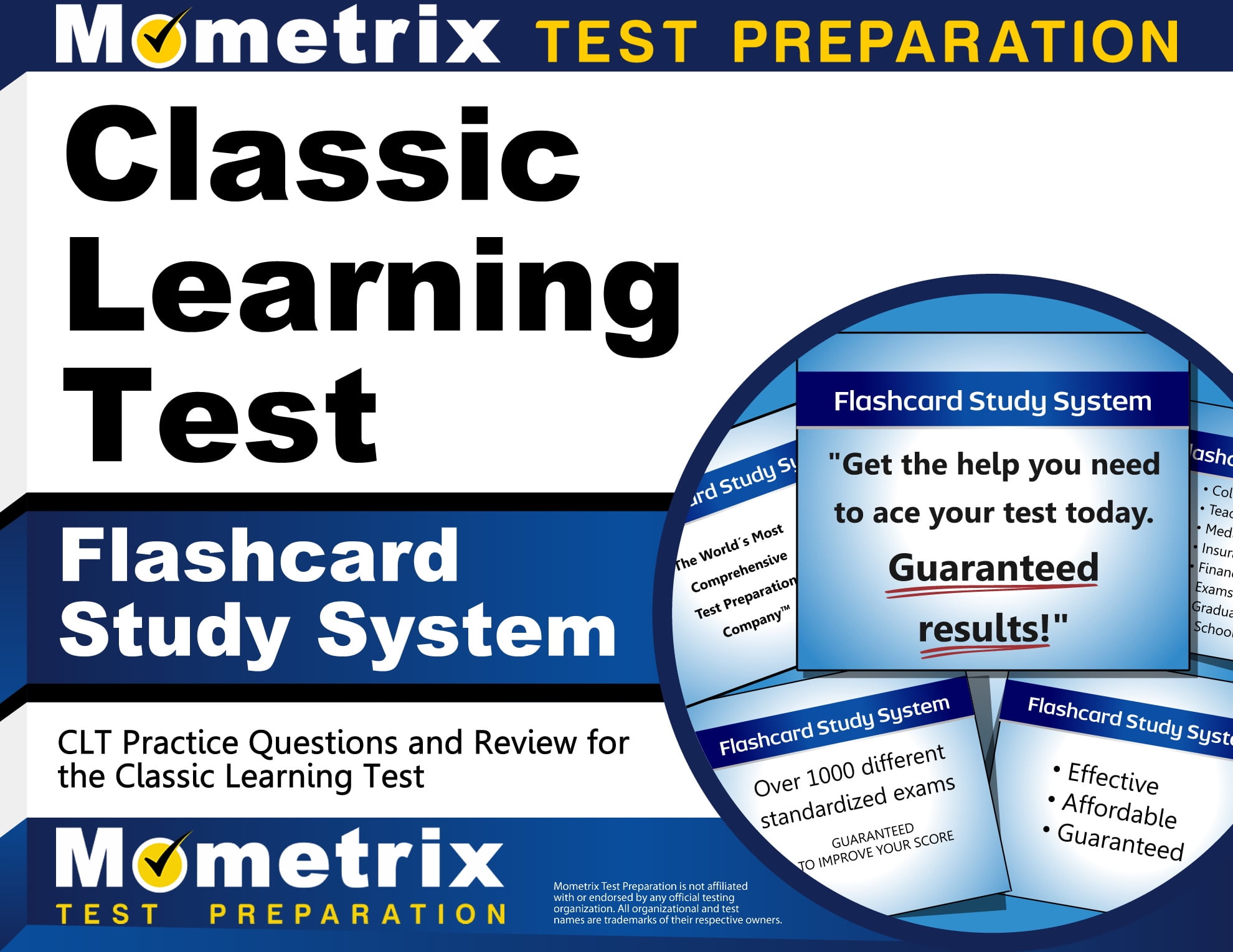 Classic Learning Test Flashcard Study System : Clt Practice Questions ...