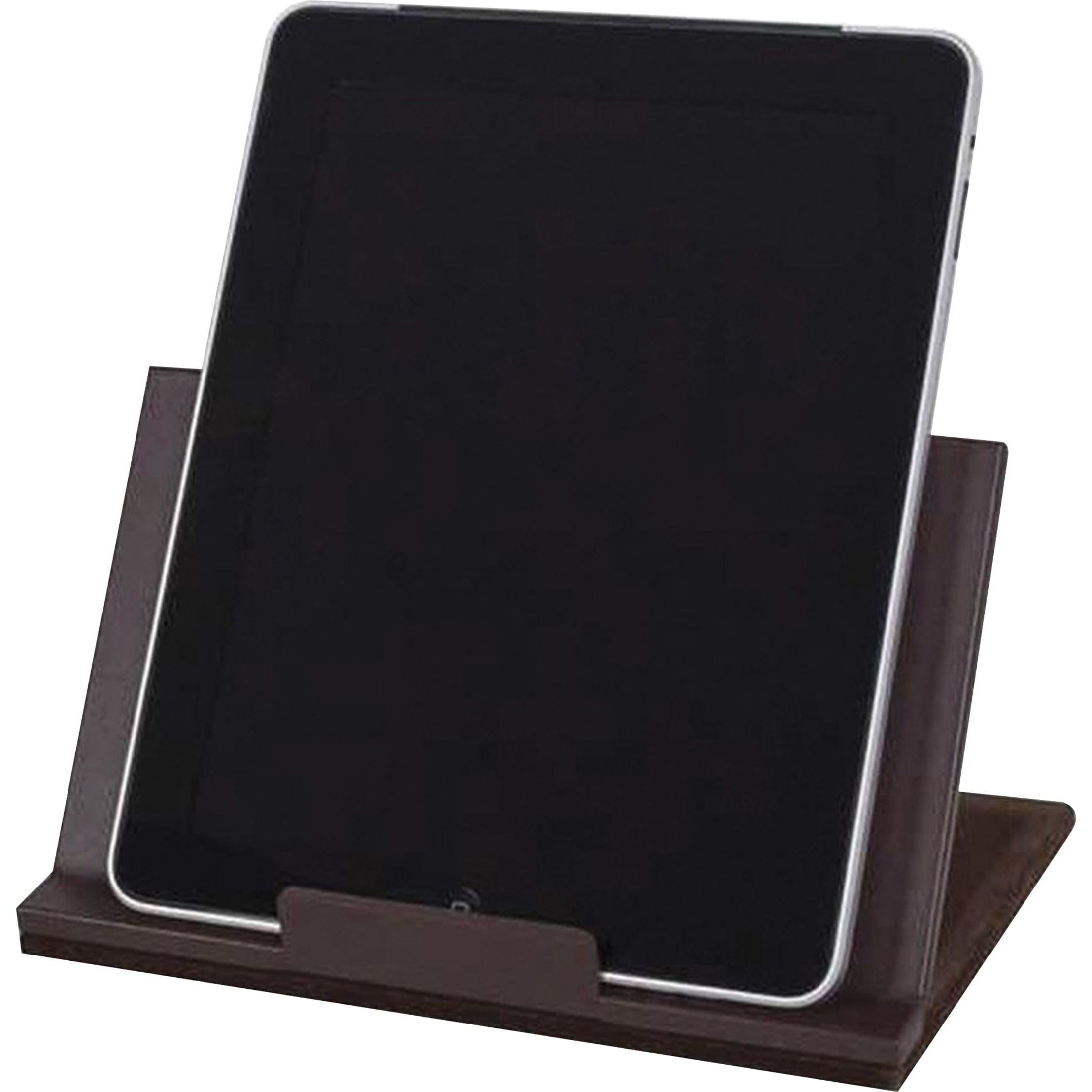 Classic Leather Tablet Stand - Chocolate Brown - Walmart.com