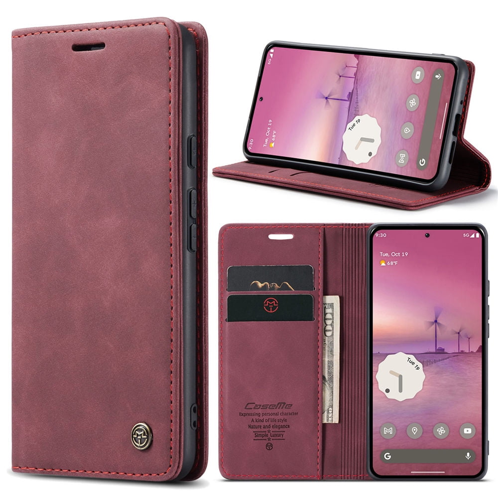 Classic Leather Wallet Magnetic Closure Flip Case For Redmi Note 13 5G ...