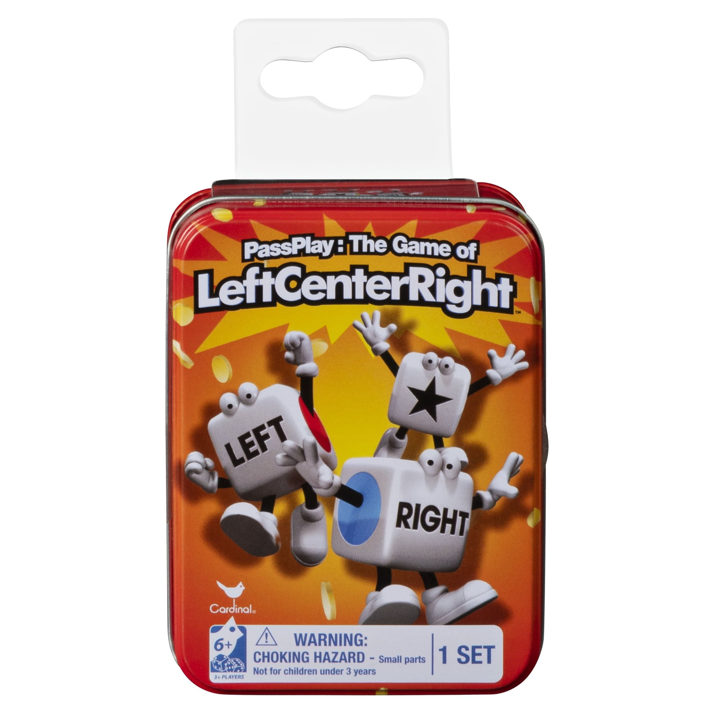 Classic Left Center Right Game in a Tin - Walmart.com