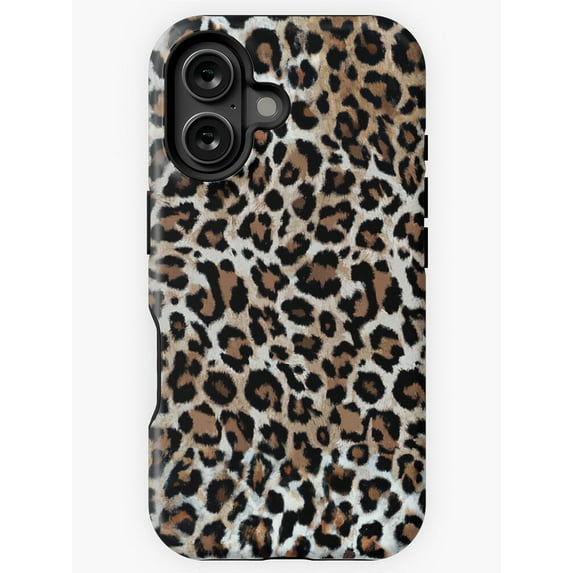 Classic Leopard Animal Print Case for iPhone 17 16 15 14 13 12 11 Pro ...
