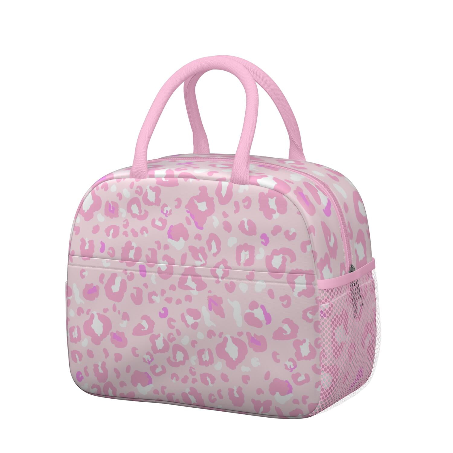 Classic Leopard Design Insulated Lunch Tote – Reusable Thermal Cooler ...