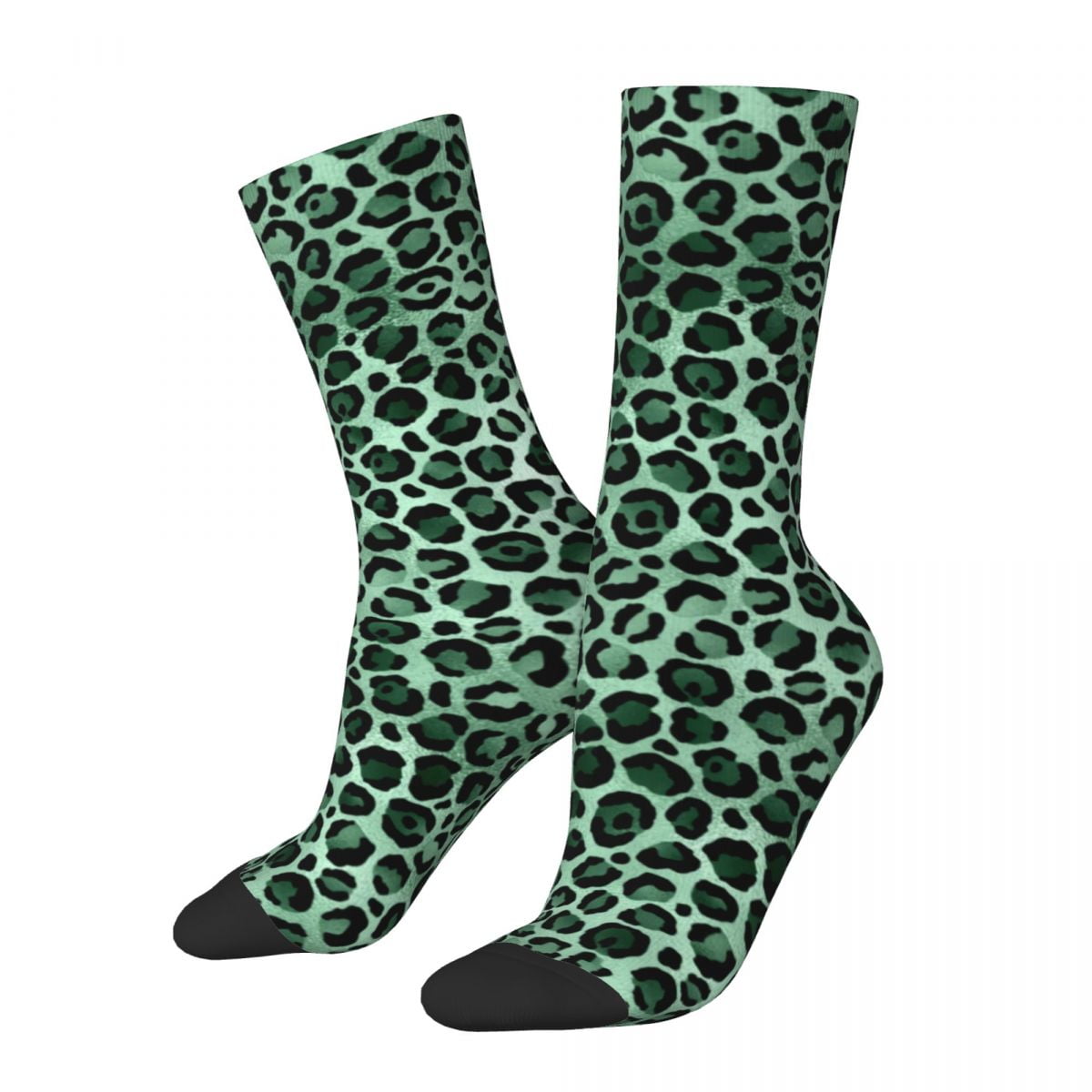 Classic Leopard Socks Animal Spots Print Gothic Stockings Winter Non ...
