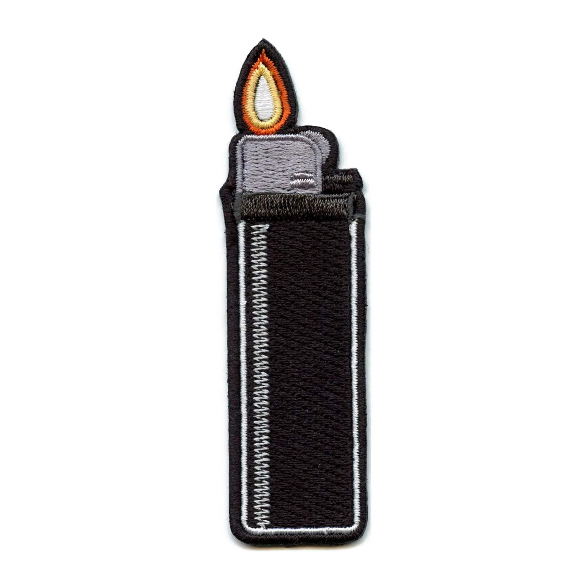 Classic Lighter Patch Embroidered Iron On - Walmart.com