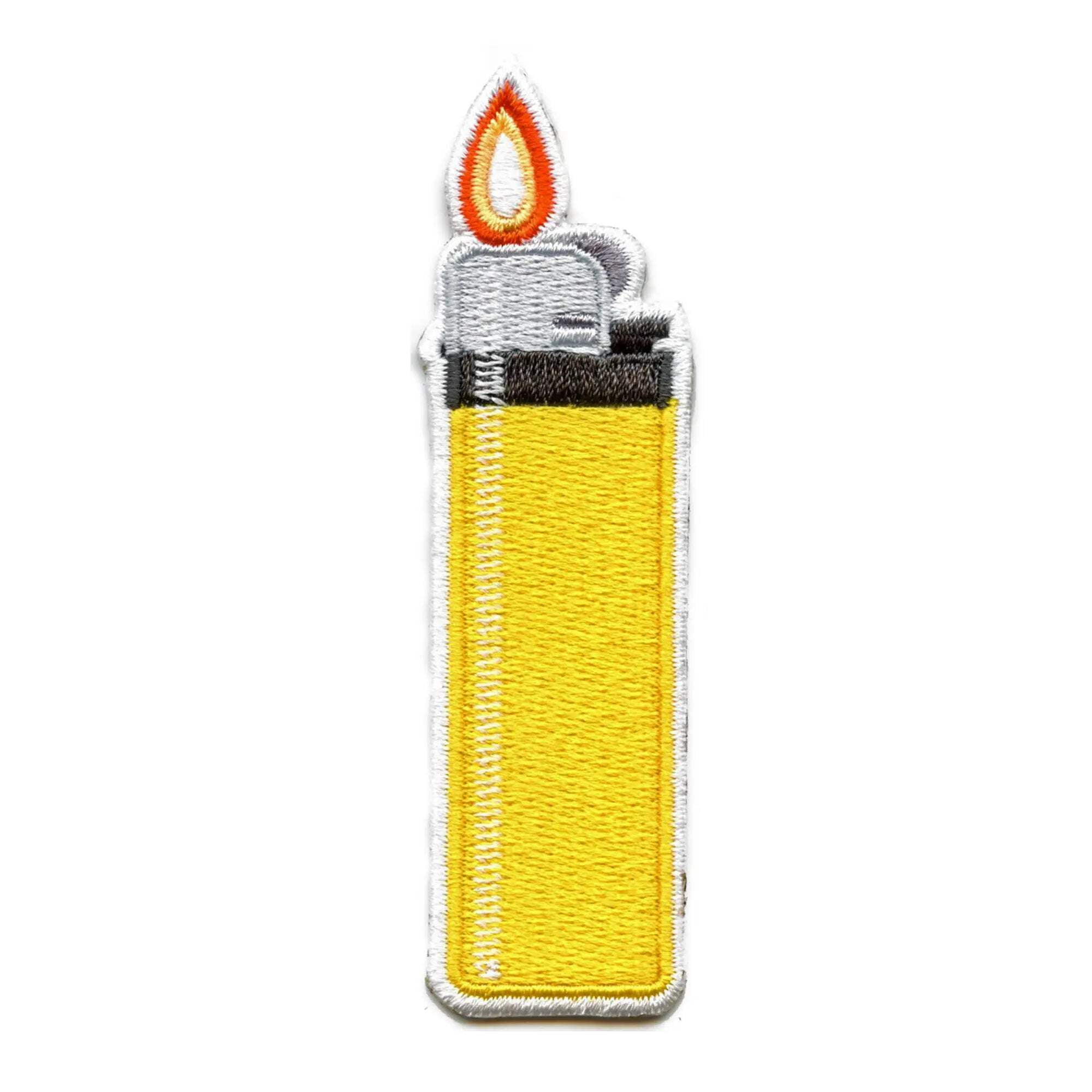 Classic Lighter Patch Embroidered Iron On - Walmart.com