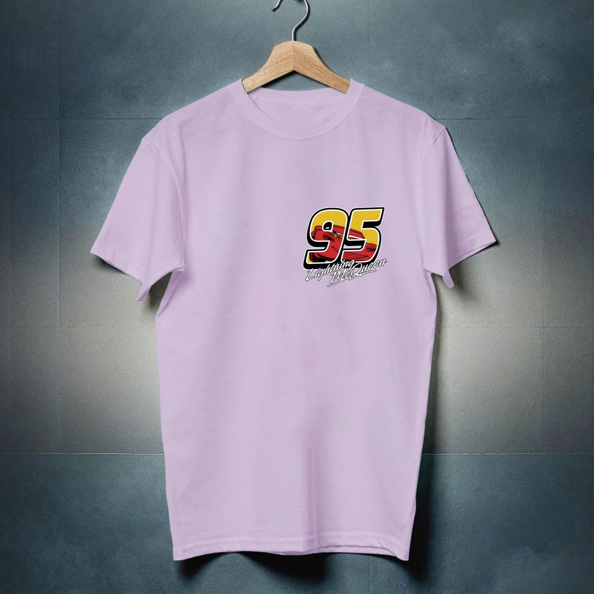 Classic Lightning Race Car Two Sided Shirt, Animated Vehicle Shirt ...