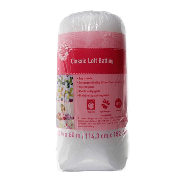 Loops & Threads™ Classic Loft Batting for Quilting and Baby Projects ...