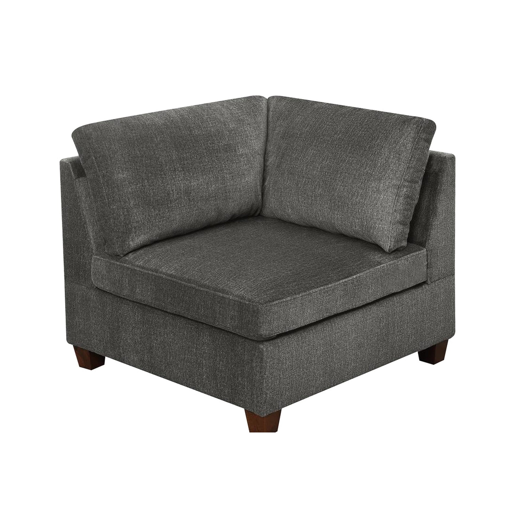 Classic Look, Chenille Upholstered Corner Wedge - Bring Timeless Charm ...