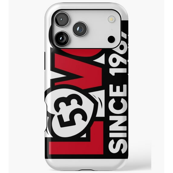 Classic Love Bug Car Fan Design H18916 Phone Case for iPhone 11 to 17 ...