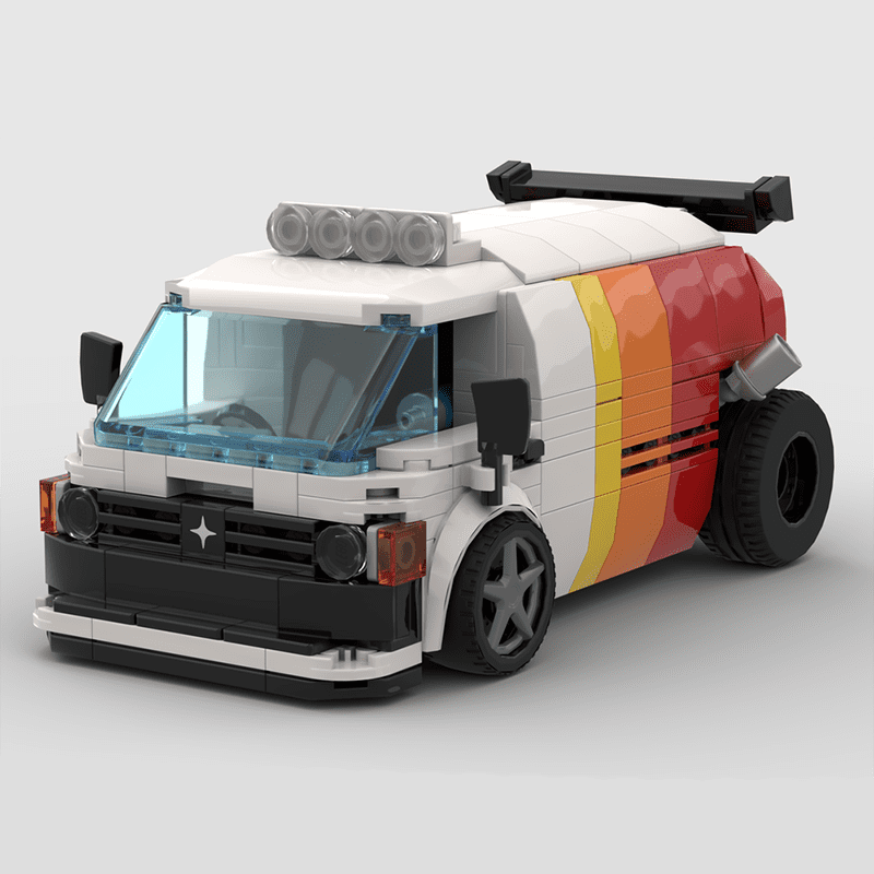 Classic MOC car technology speed champion classic car building blocks ...