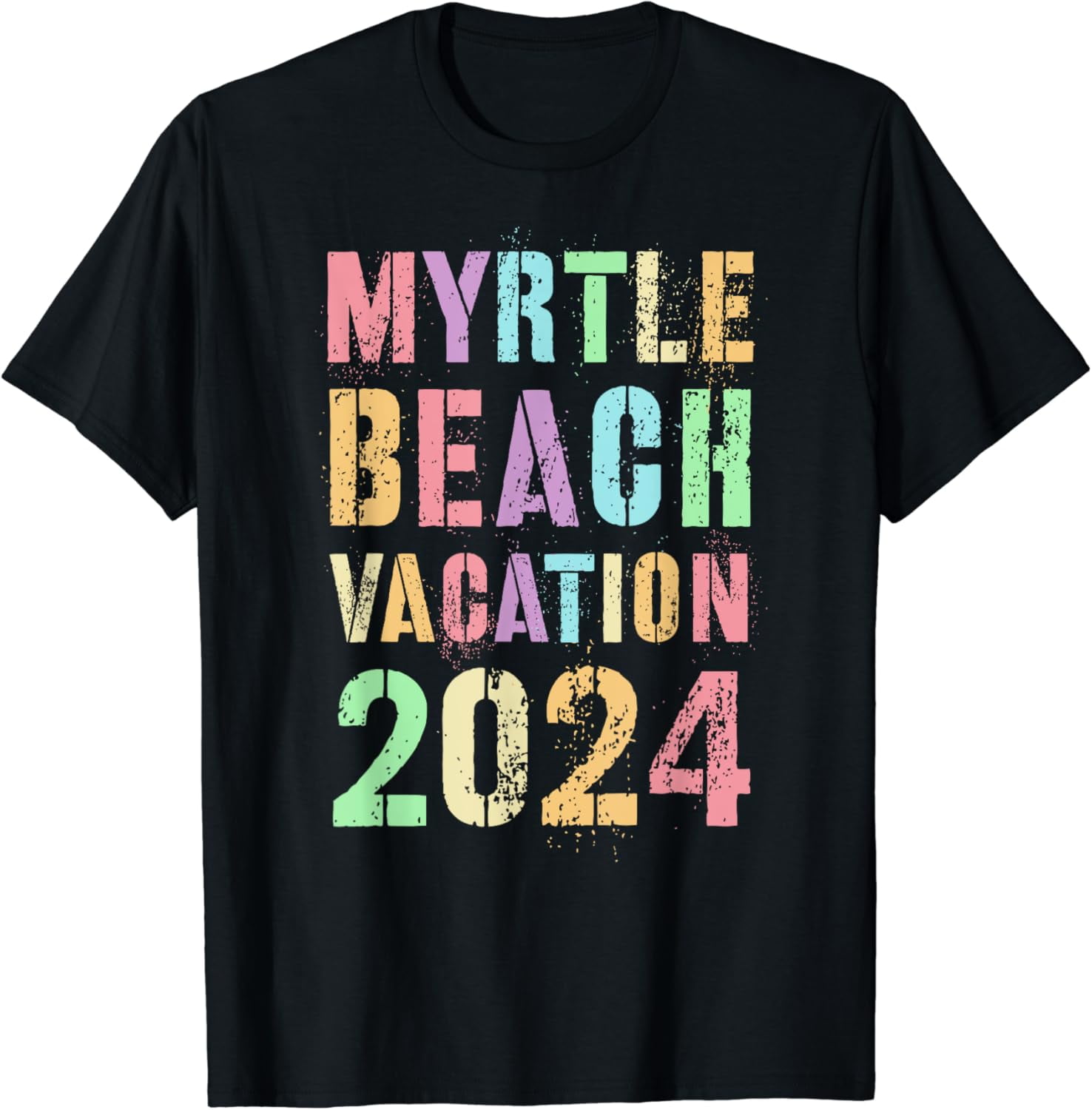 Classic MYRTLE BEACH VACATION 2024 Beach Trip Camp Summer T-Shirt ...