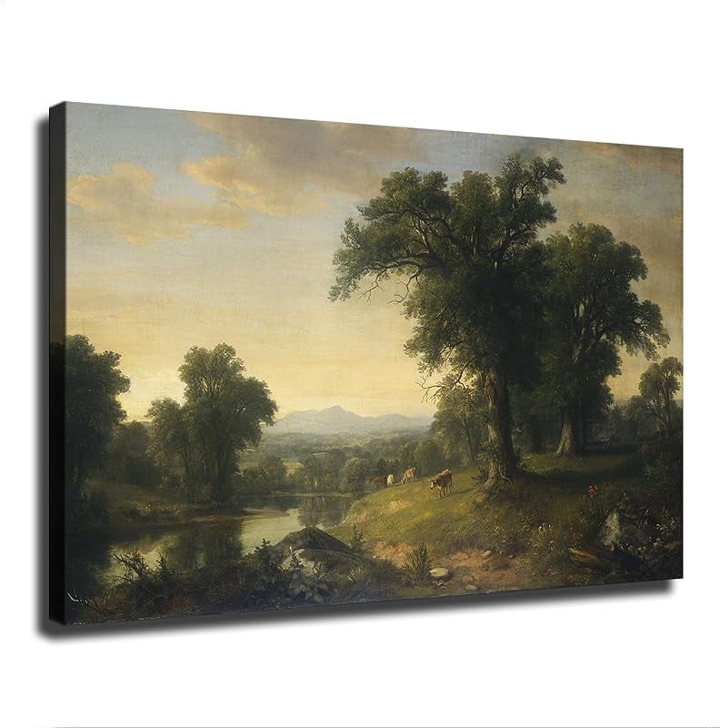 Classic Masterpiece A Pastoral Scene Canvas Poster Modern Aesthetic ...