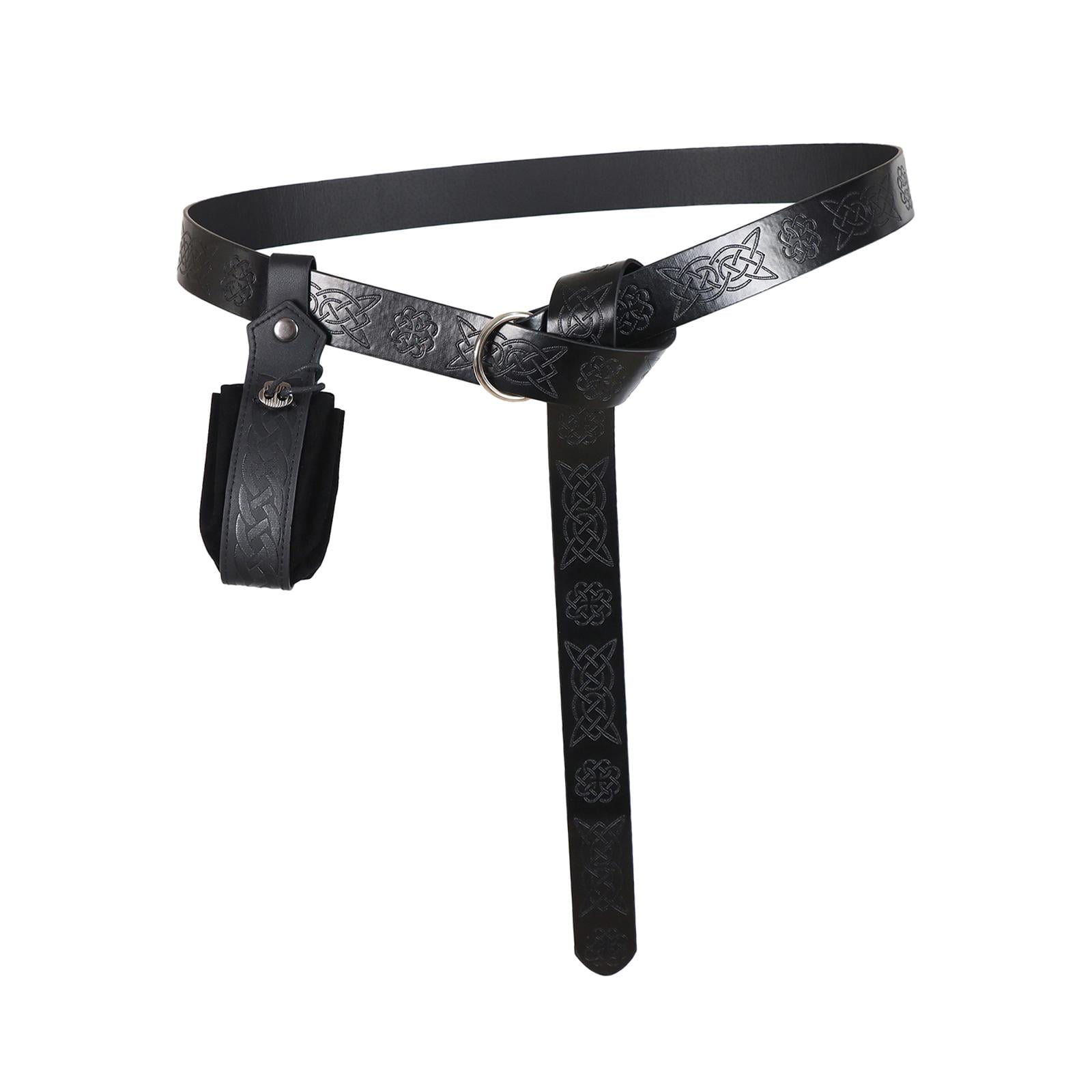 Segolike Classic Medieval Knight PU Leather Belt Knight Waist Belt for ...