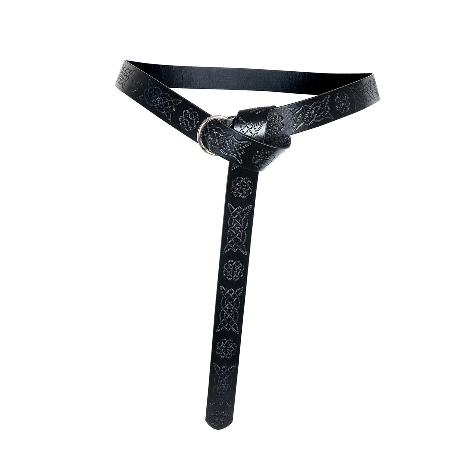 Classic Medieval Knight PU Leather Belt for Festival Carnival Themed ...