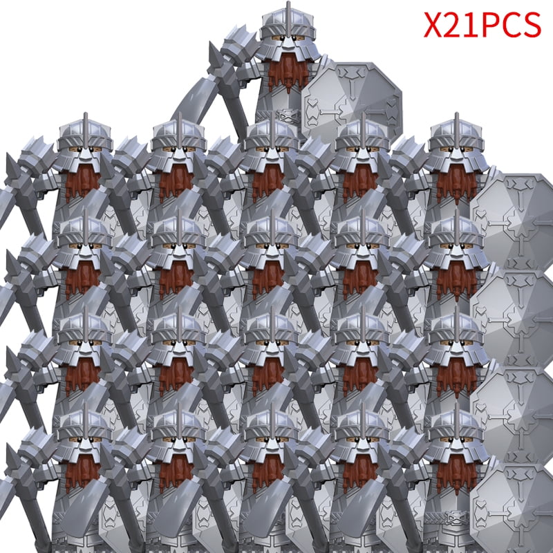 Classic Medieval Movie Elves Dwarf Warrior Iron Foot Dane leader of the ...