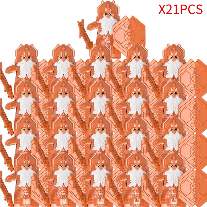 Classic Medieval Movie Elves Dwarf Warrior Iron Foot Dane leader of the ...