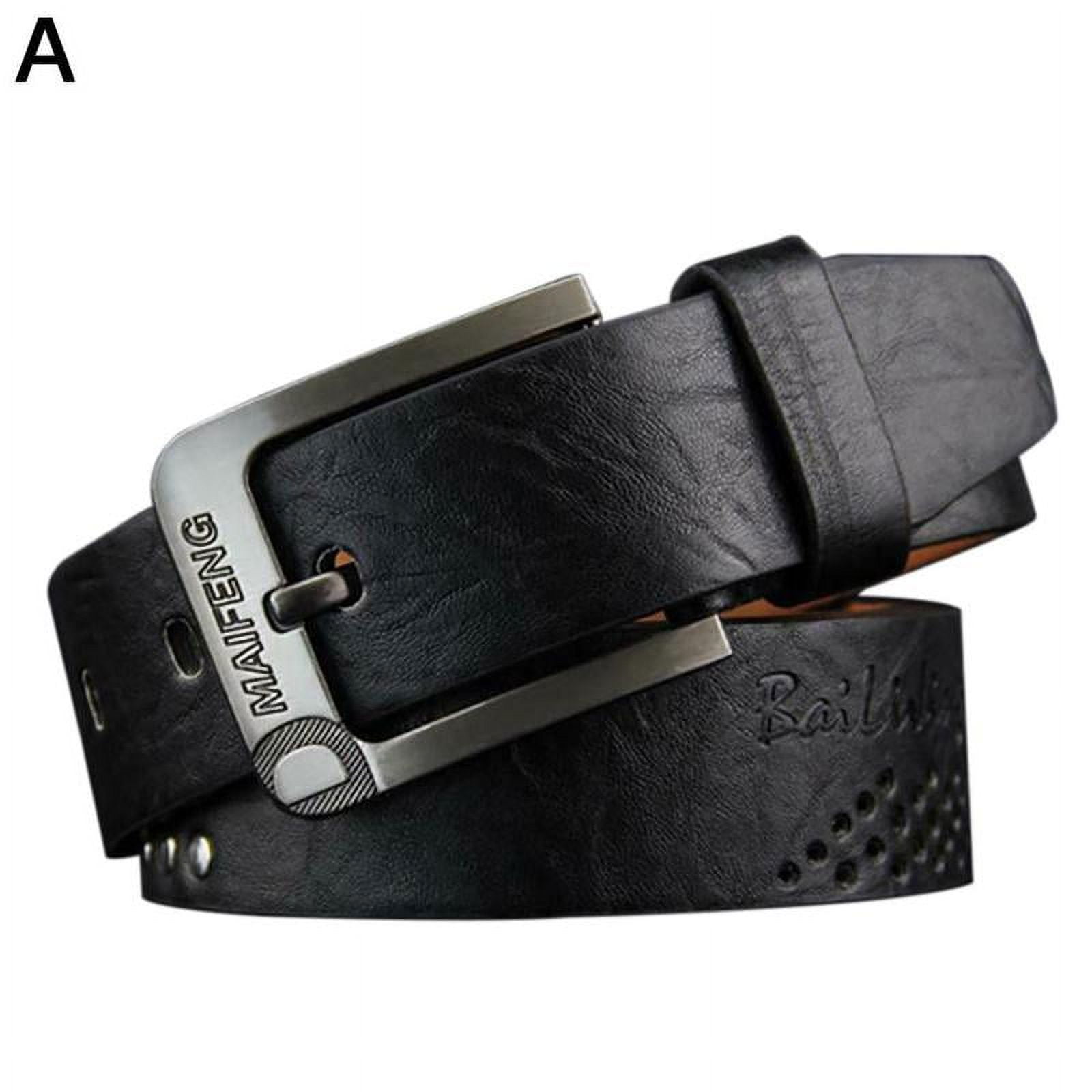 New casual men's belt, antique pin buckle belt, retro with pants D8K8 ...