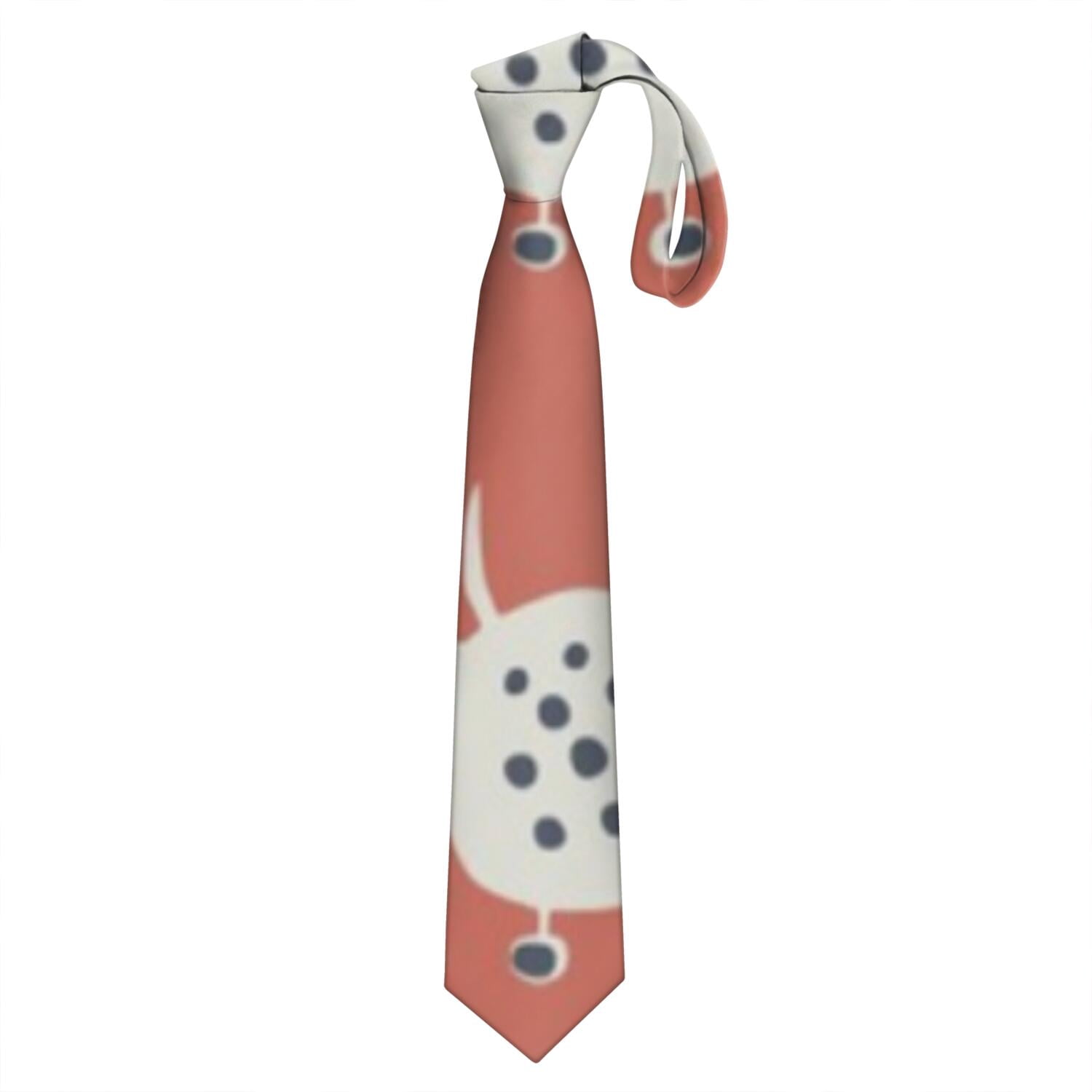 Classic Men's Necktie with Watercolor Crab Design - Satin Formal Tie ...