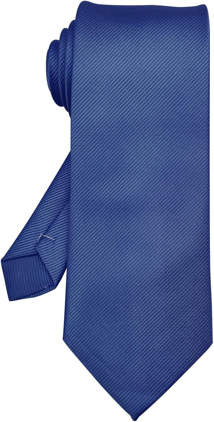 Classic Mens Solid Ties Formal Neck Tie for Business Wedding Interview ...