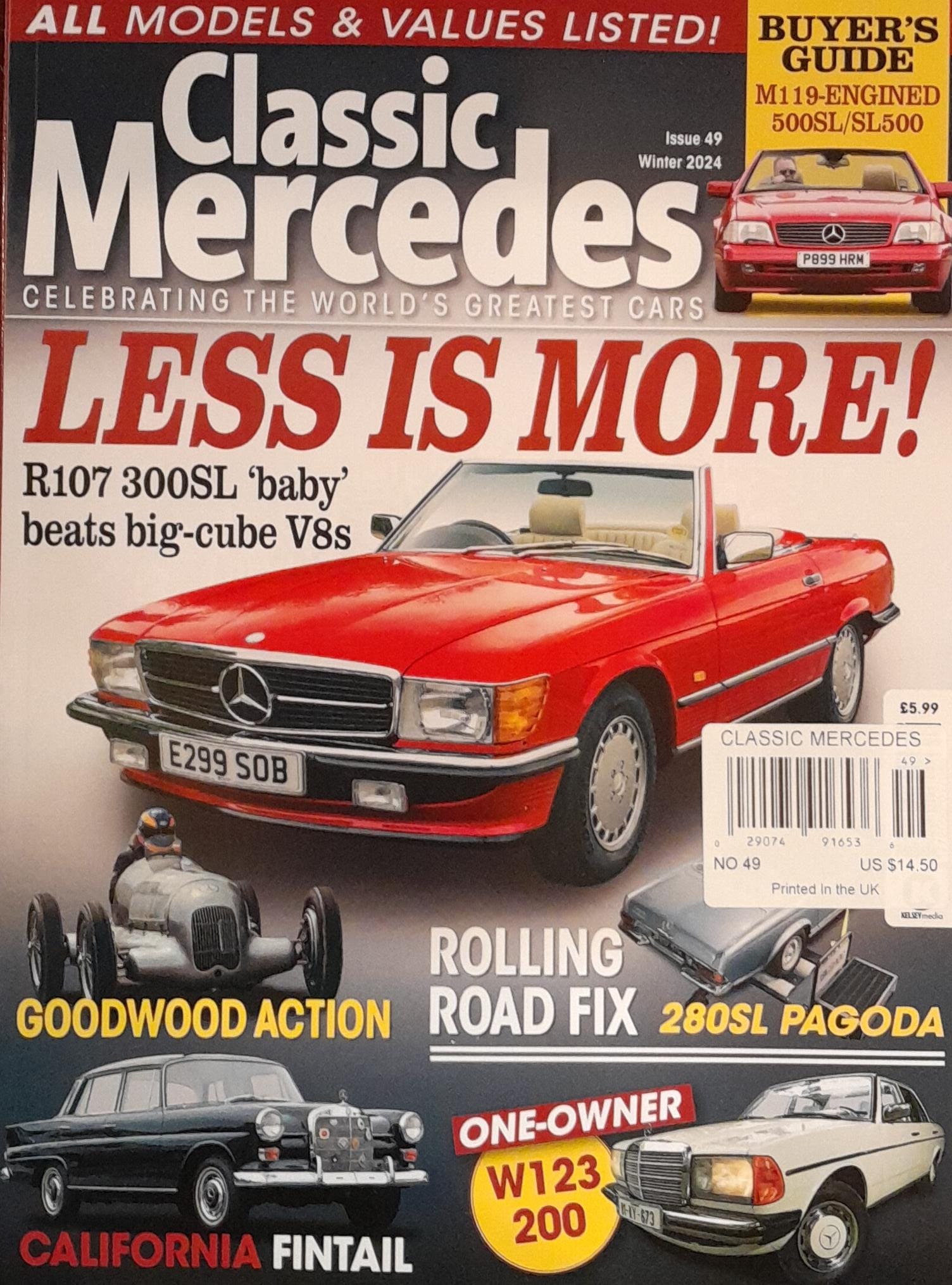 Classic Mercedes Magazine Winter 2024 - Walmart.com