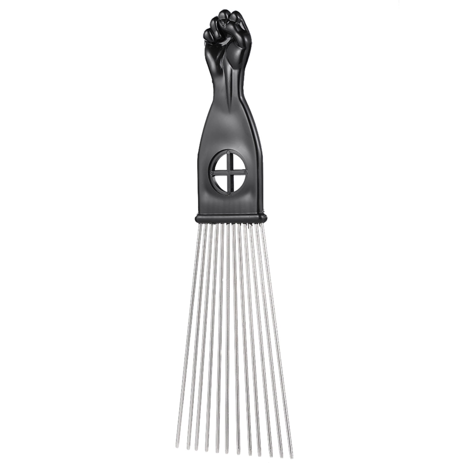 Classic Metal African American Afro Pick Hair Comb for Men and Women ...