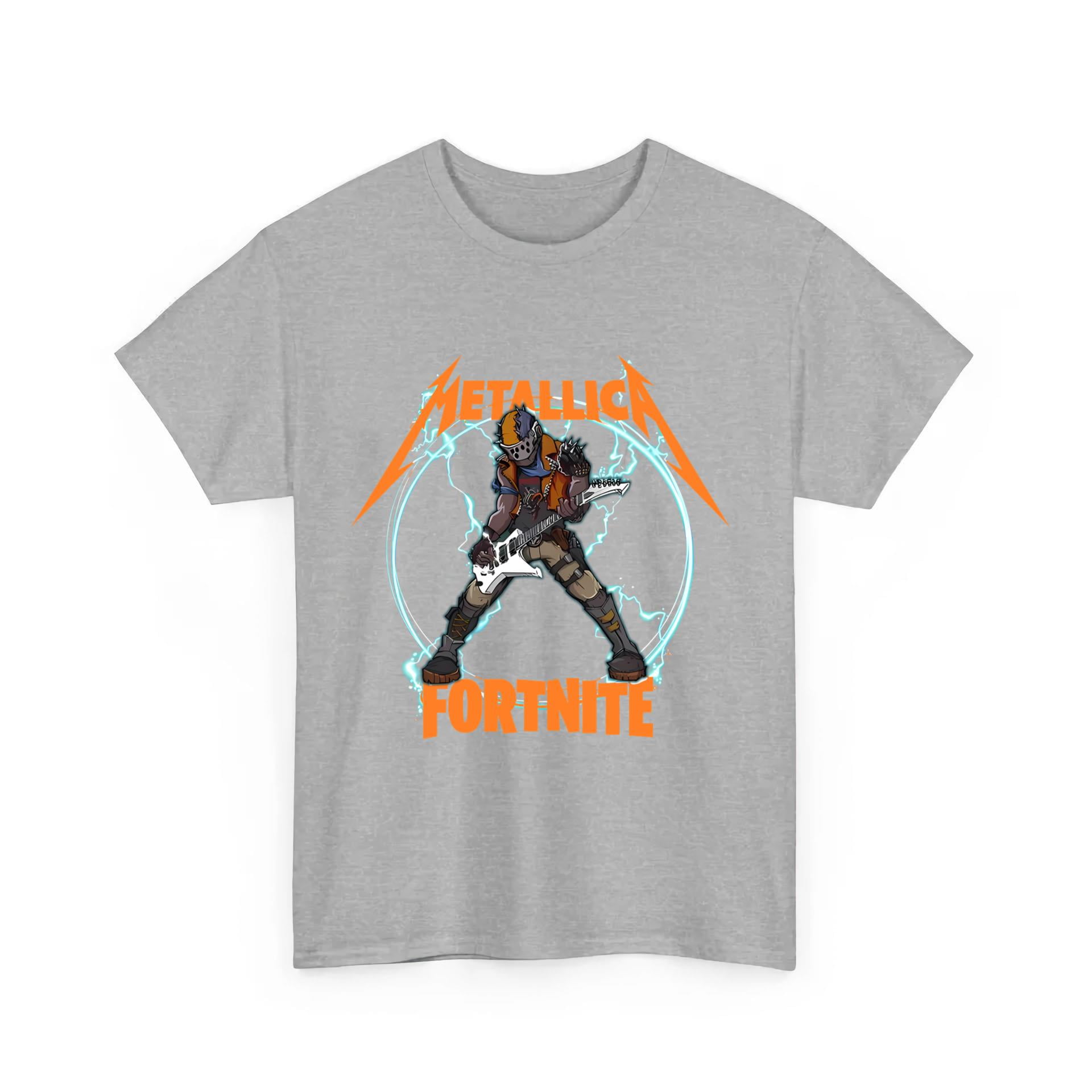 Classic Metal Band Inspired Fortnite Collab Shirt, Rock Music Fan ...