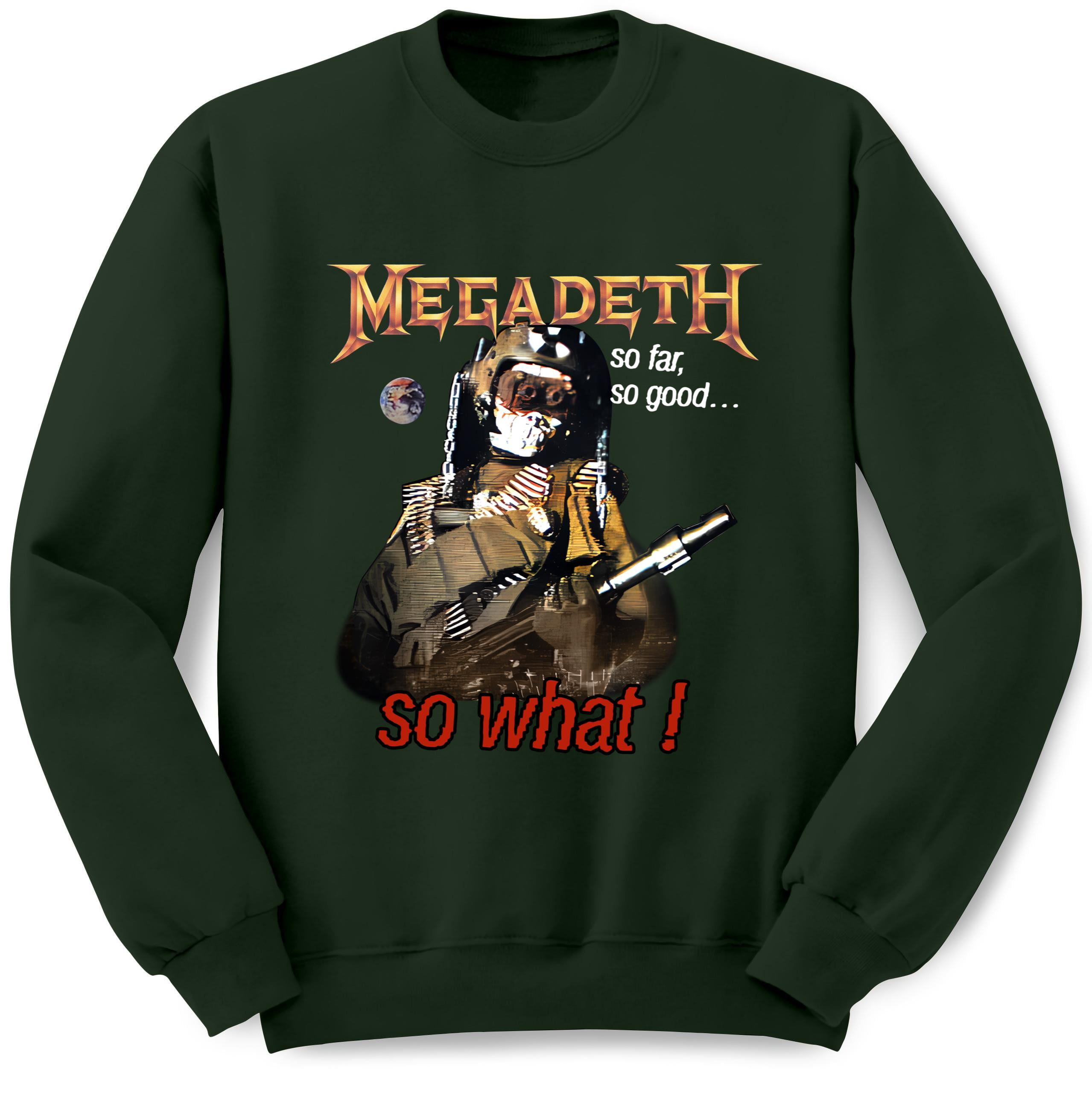 Classic Metal Mega Band Sweatshirt, Music Graphic Tee - Walmart.com