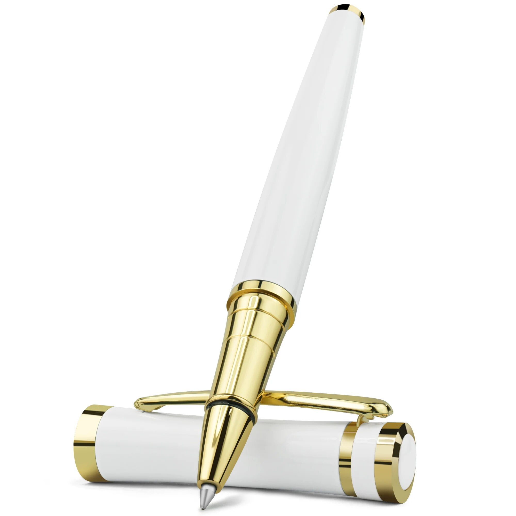 Classic Metal Signature Pen, Retractable Roller Ball Pens Office Luxury ...