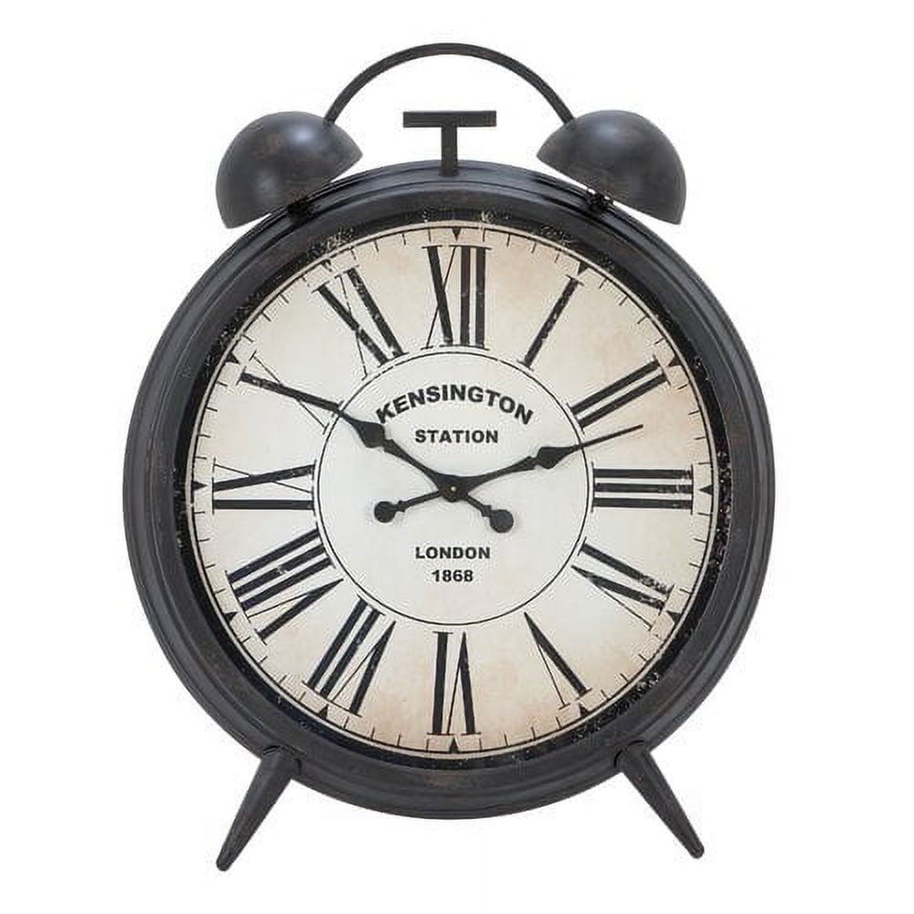 Classic Metal Wall Clock embodied with exact reproduction of Kensington ...