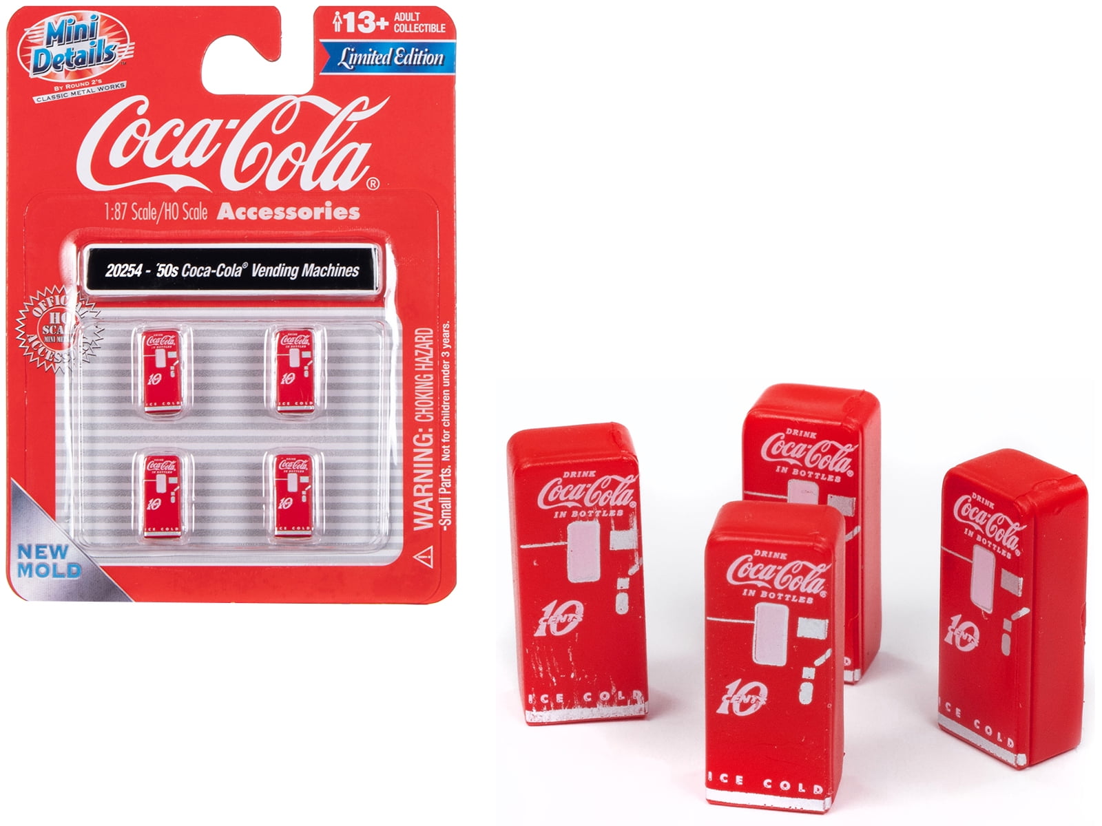 1950's "Coca-Cola" Vending Machines Set of 4 pieces "Mini Metals ...