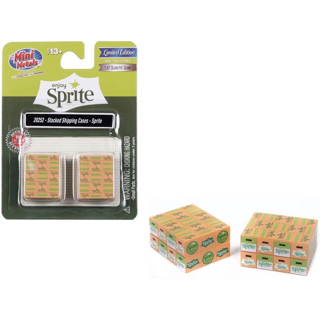 Classic Metal Works Stacked Shipping Cases Sprite Piece Mini Metals ...