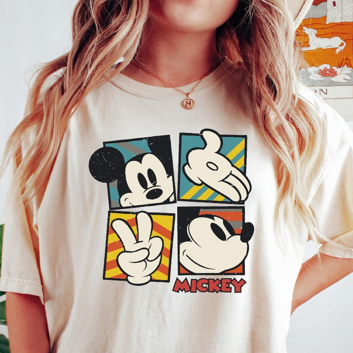 Classic Mickey Pose Shirt, Mickey Mouse Tee, Magic Kingdom Holiday Vacation T-Shirt, Disney ...