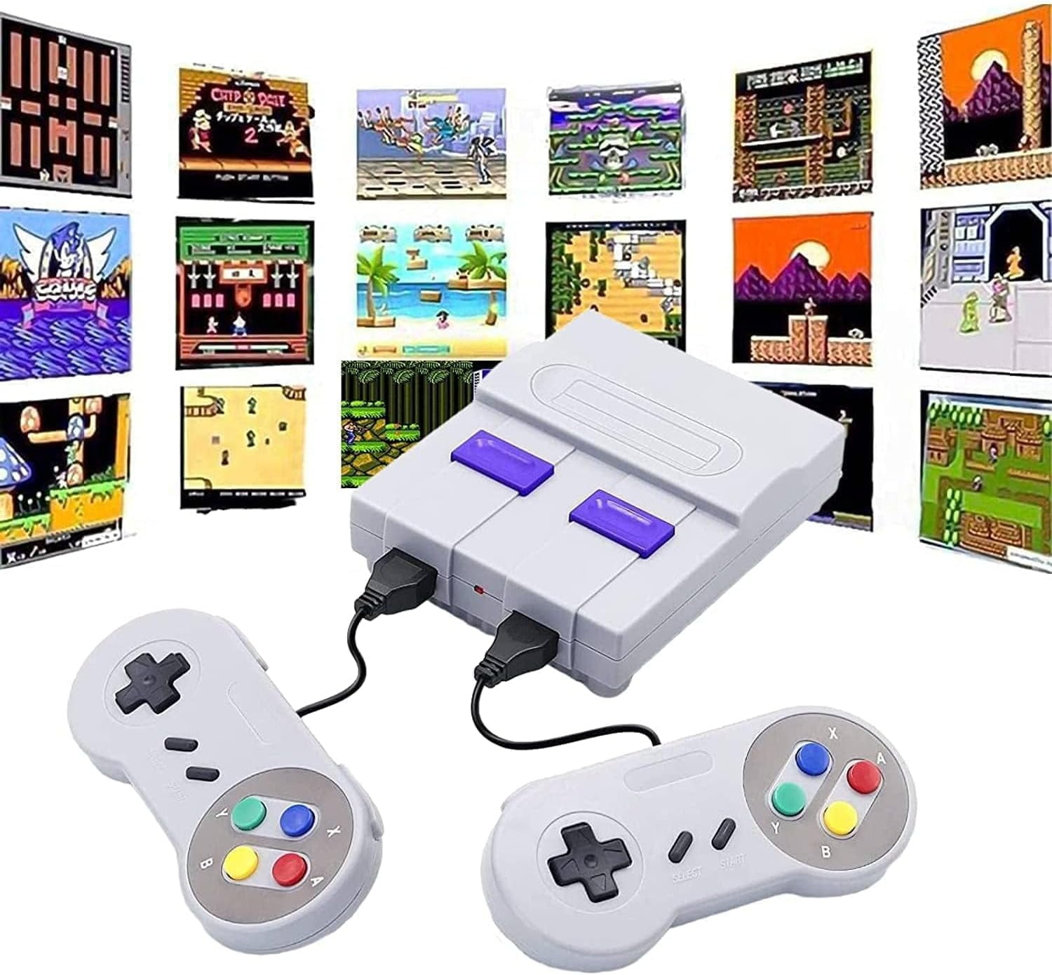 Classic Mini Retro Controllers Built in 620 Different Classic Plays and ...