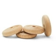 Classic Mini Wooden Wheels, Great for Crafts Too, 1 Inch Diameter, 1/4 ...