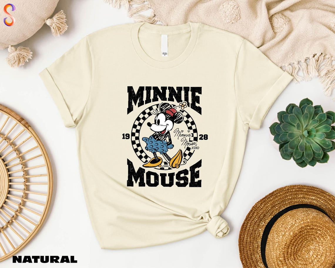 Classic Minnie Mouse Pose Shirt, Disney Minnie Mouse T-Shirt, Disneyland Holiday Vacation Shirt ...